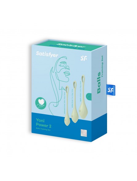 Yoni Power 2 Kegel Set – Heart + Honey